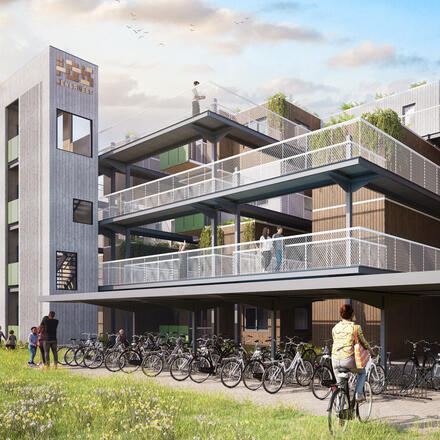 Modulair bouwen met CIT Blaton dankzij Wonen in Vlaanderen | CIT Blaton